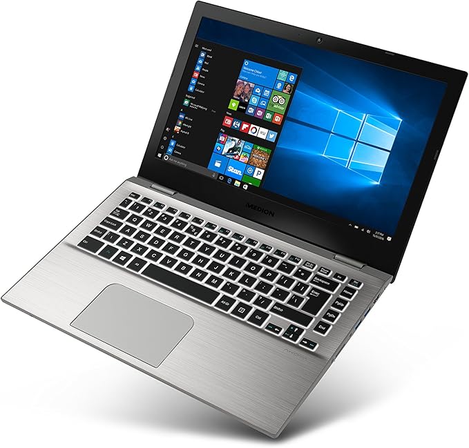 Medion AKOYA S3409 (13.3 inch) Ultrabook Core i3-7100U 2.4GHz 4GB 256GB ...