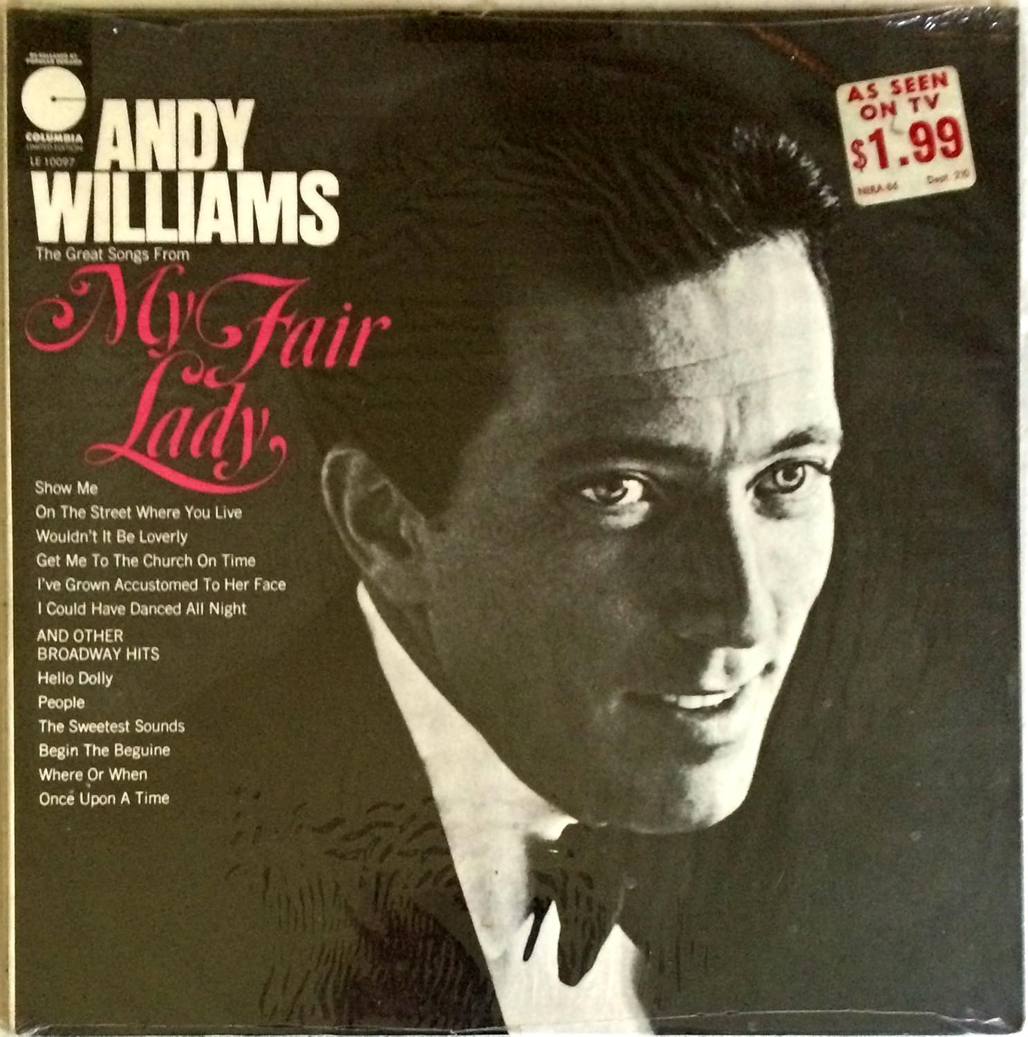 Andy Williams: The Great Songs From My Fair Lady And Other Broadway ...