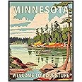 Amazon.com: Minnesota scenery Poster Art Print, Minnesota Poster Wall ...