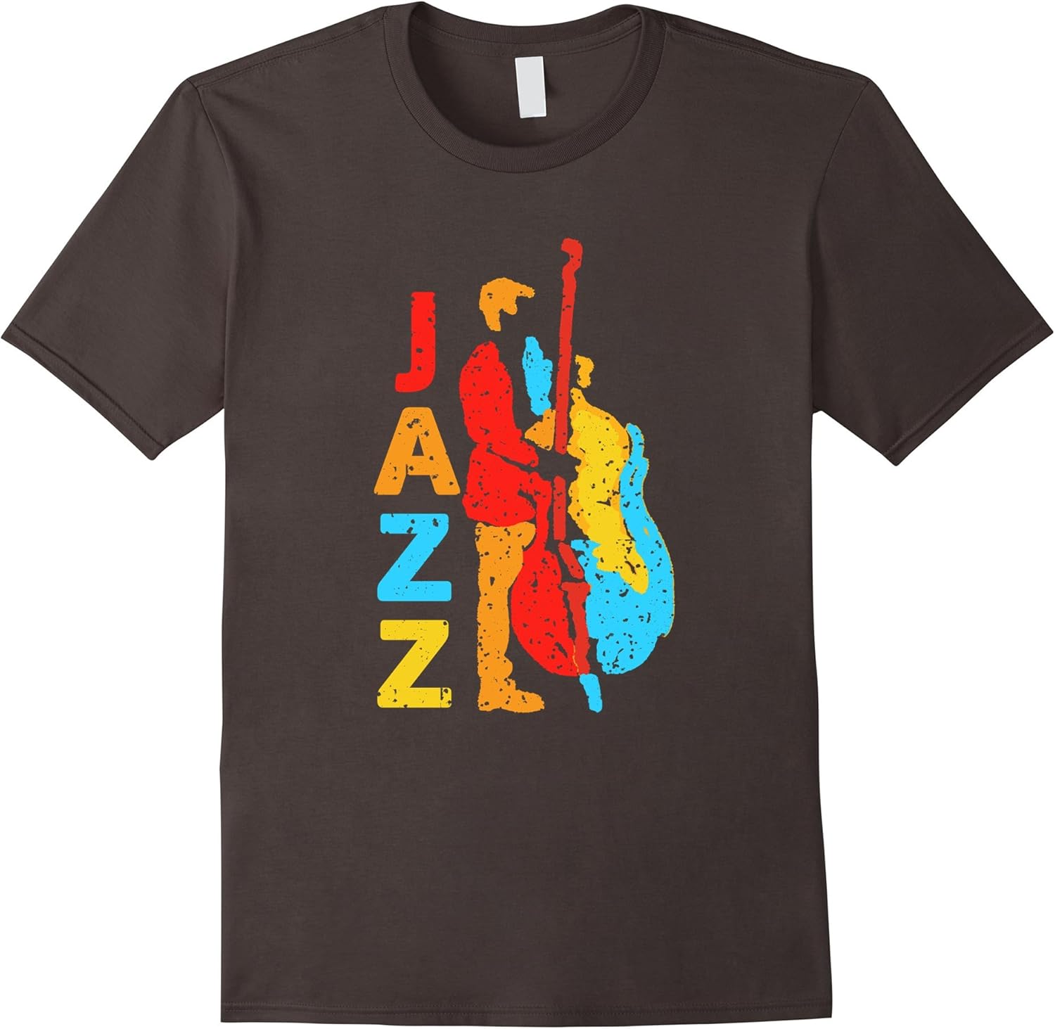 Amazon.com: Jazz Bass Musician T-shirt: Clothing