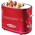 Amazon.com: Nostalgia 2 Slot Hot Dog and Bun Toaster with Mini Tongs ...