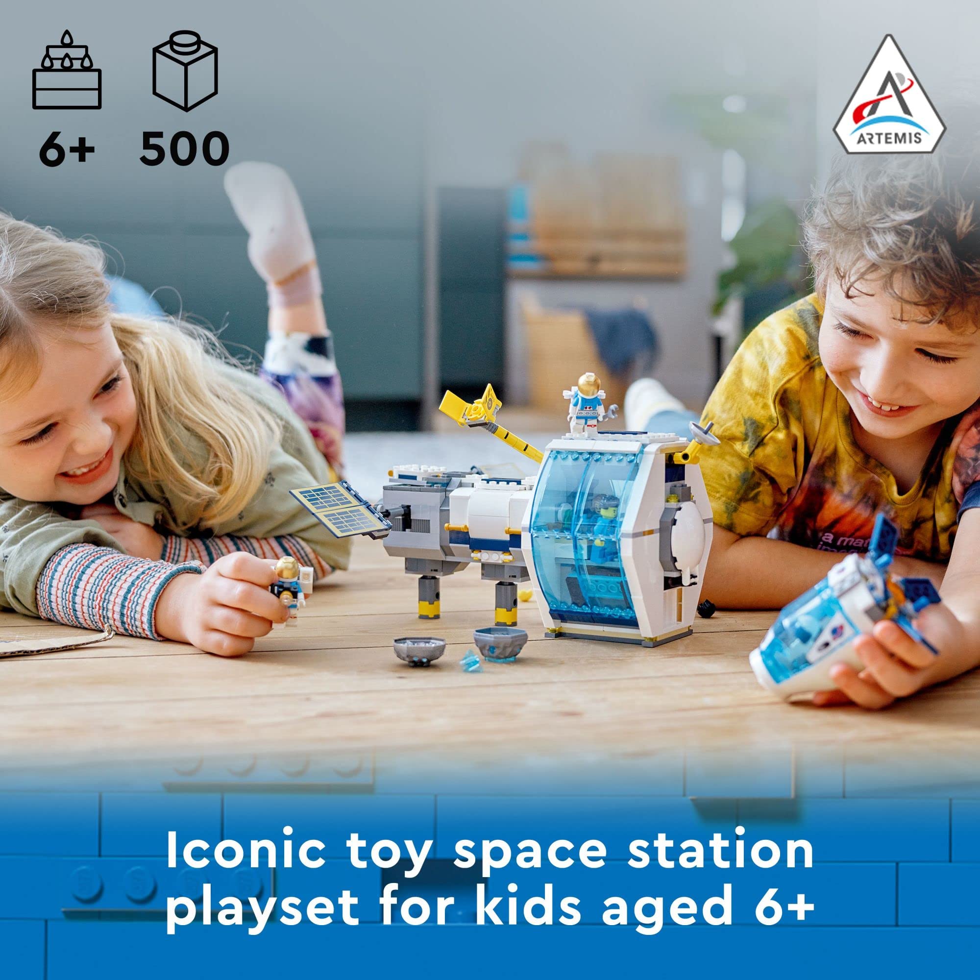 Mua LEGO City Lunar Space Station, 60349 NASA Inspired Building Toy ...