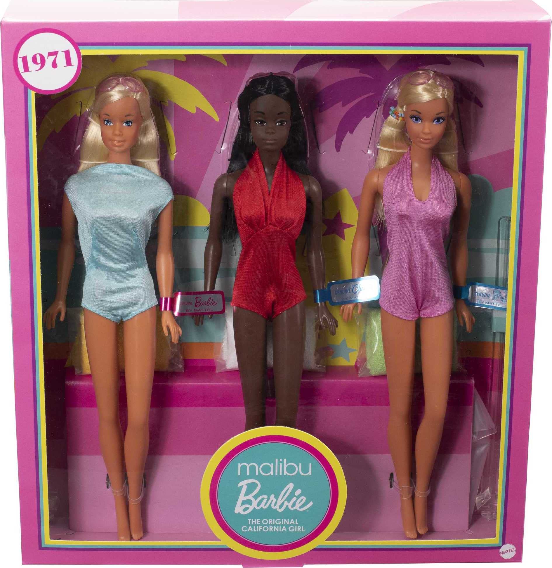 Mua Barbie Signature Malibu Friends Vintage Reproduction Gift Set, PJ ...