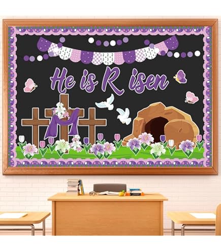 Easter Church Bulletin Board Ideas