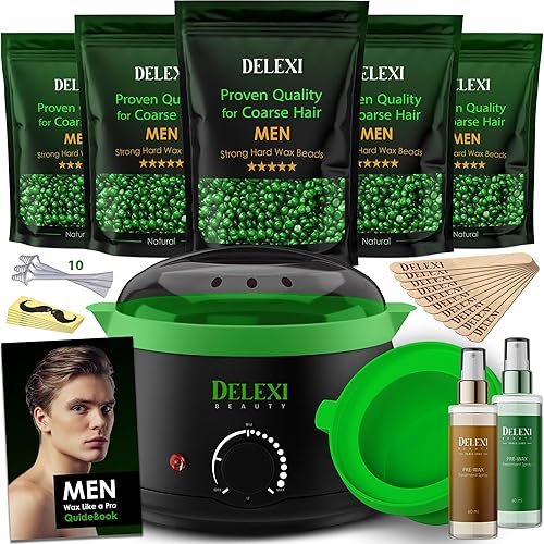 All-in-one Waxing Kit for Women +5 Pack Salon Quality Wax for Full Body ...