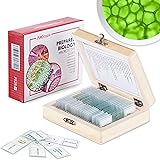 AmScope PS25W Prepared Microscope Slide Set for Basic Biological ...