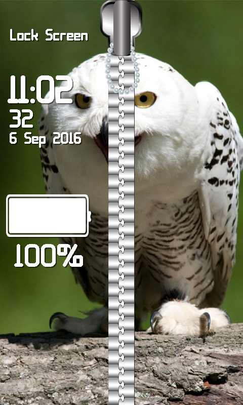 Owl Zipper Lock Screen:Amazon.com:Appstore for Android