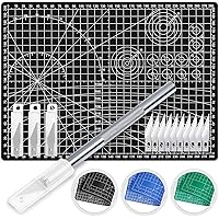 Amazon.com: Anezus Exacto Knife with Hobby Mat for Crafts, Self Healing ...