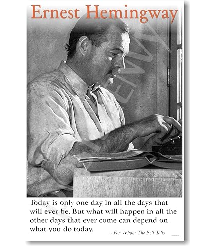 Hemingway Citaat Behang