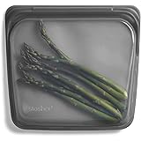 Amazon.com: Stasher Silicone Reusable Storage Bag, Sandwich (Aqua) | Food Meal Prep Storage ...