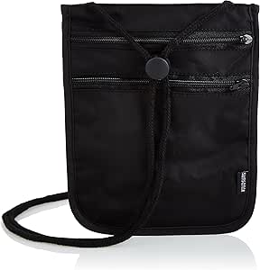 Amazon.com | Samsonite RFID Security Neck Pouch, Black, One Size ...