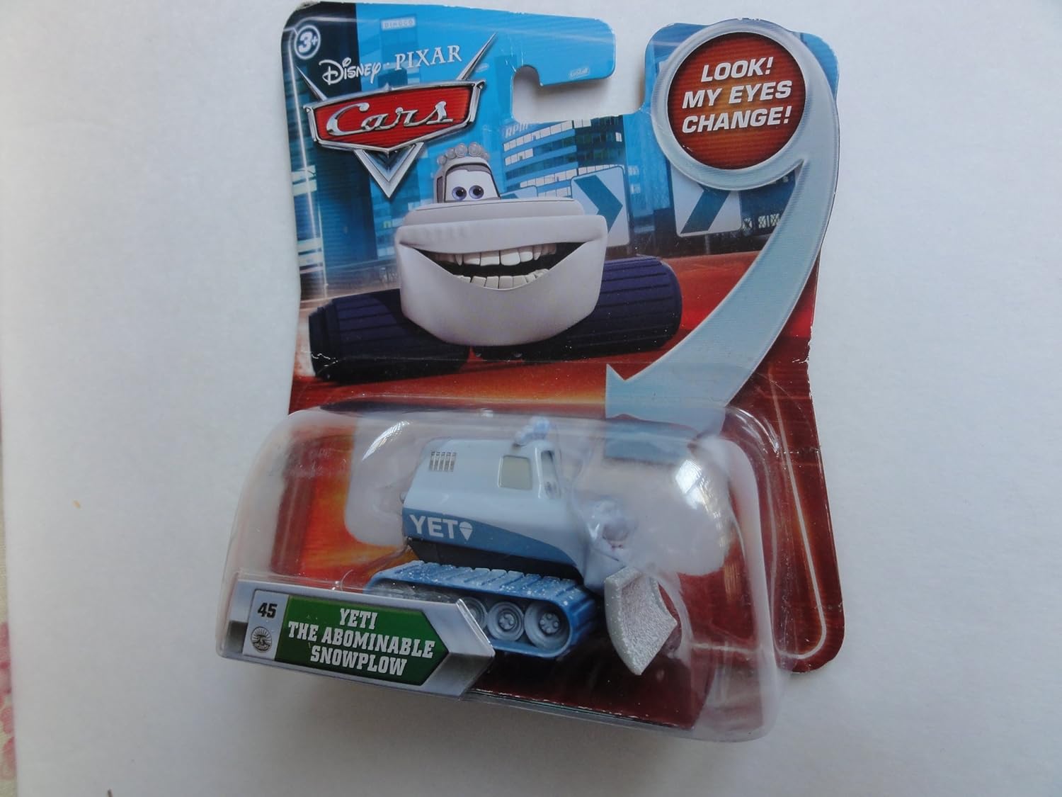 Disney / Pixar CARS Movie 155 Die Cast Car with Lenticular Eyes Series 2 Yeti The Abominable ...