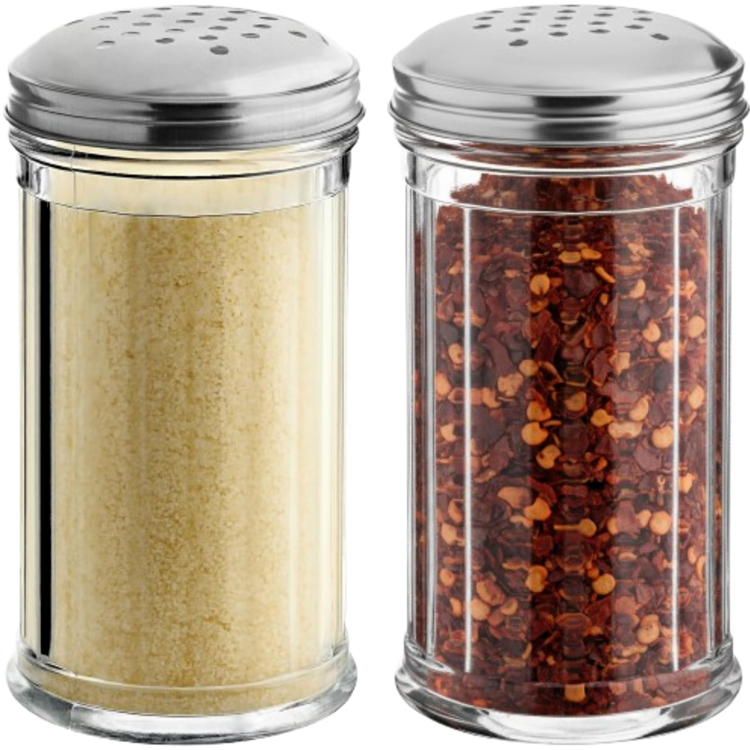 Mua 12 Oz Parmesan Cheese Shaker/salt and pepper shakers with Stainless ...