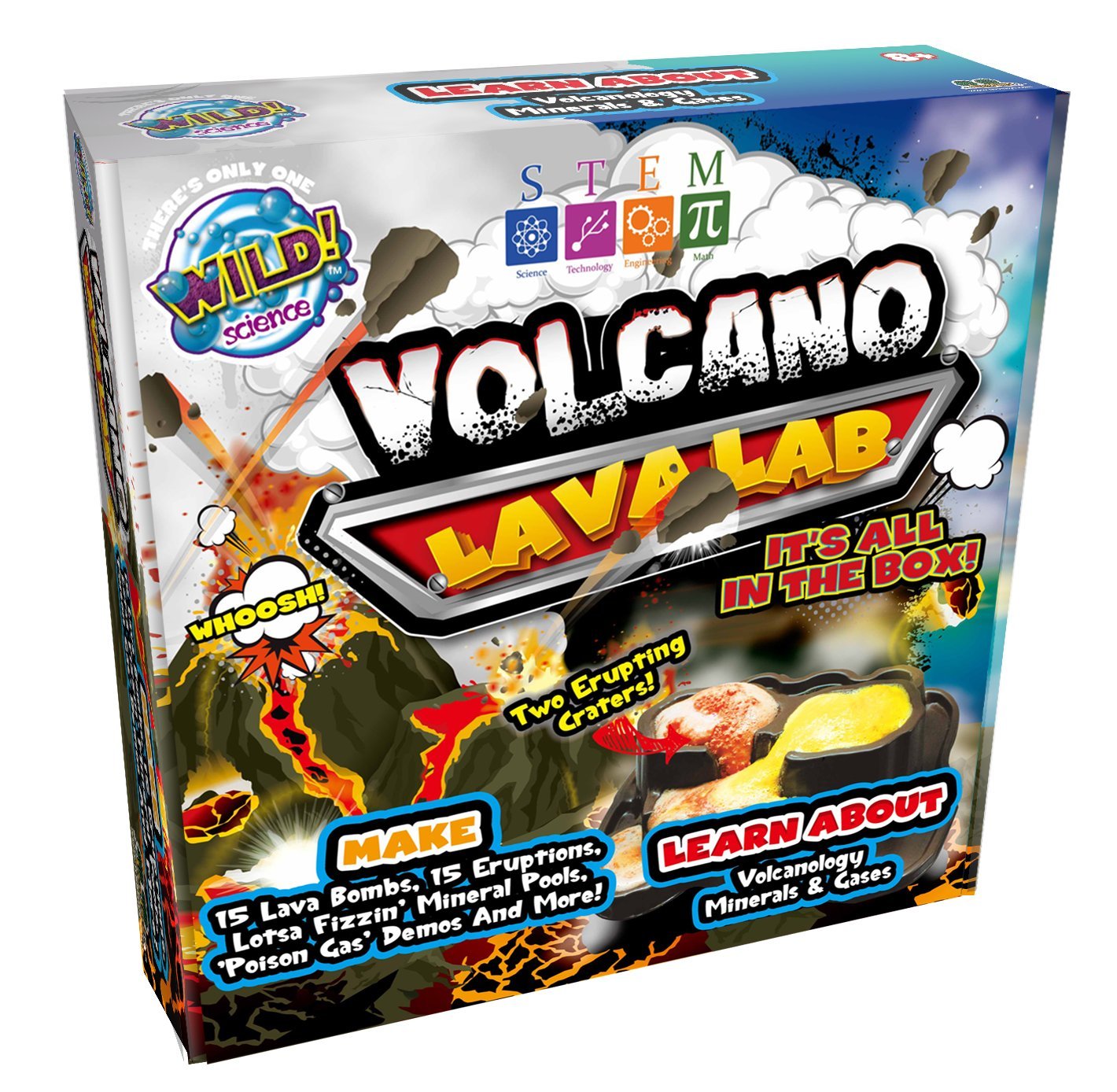 Tree Toys WS/65L Volcano Lava Lab Science Kit, Multicolour – BigaMart