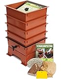 Worm Factory 360 Composting Worm Bin, Black: Amazon.ca: Patio, Lawn ...