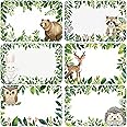 Amazon.com: 120 PCS Woodland Animal Name Forest Animal Wildlife Friends ...