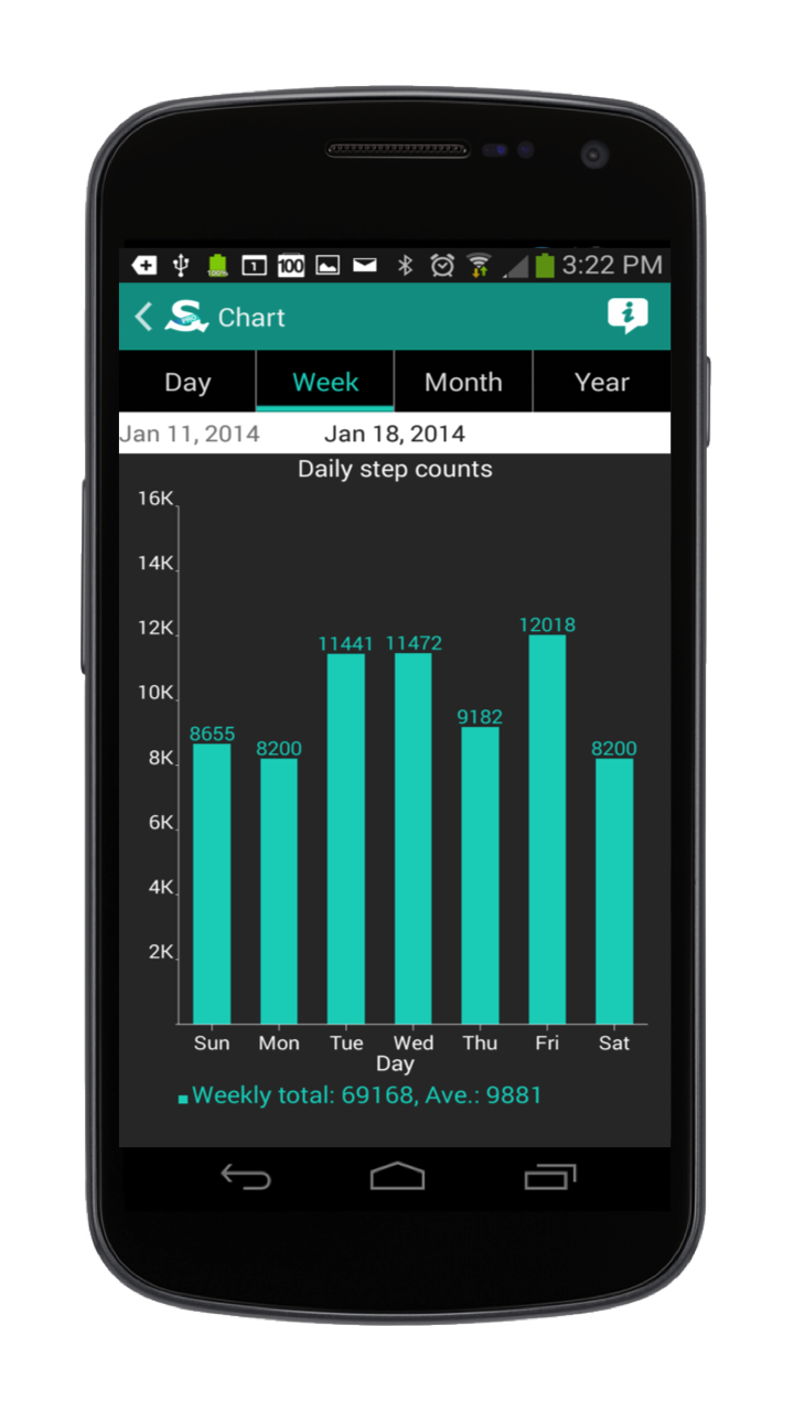 Amazon.com: StepOn Step Tracker Pedometer : Apps & Games