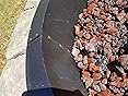 Amazon.com : Giantex Fire Ring Heavy Duty Thick Solid Steel Fire Pit ...