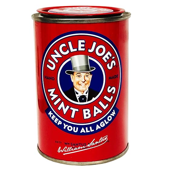 Amazon.com : Uncle Joe Mint Balls in a Tin 120g. Pack of 3 : Grocery ...