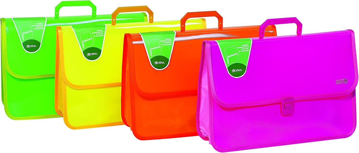Orna 0255SOF0000 Valigetta Portadocumenti, Colori Assortiti: Amazon.it ...