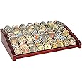 Amazon.com: DecoWoodo Military Challenge Coins Display Case Natural ...