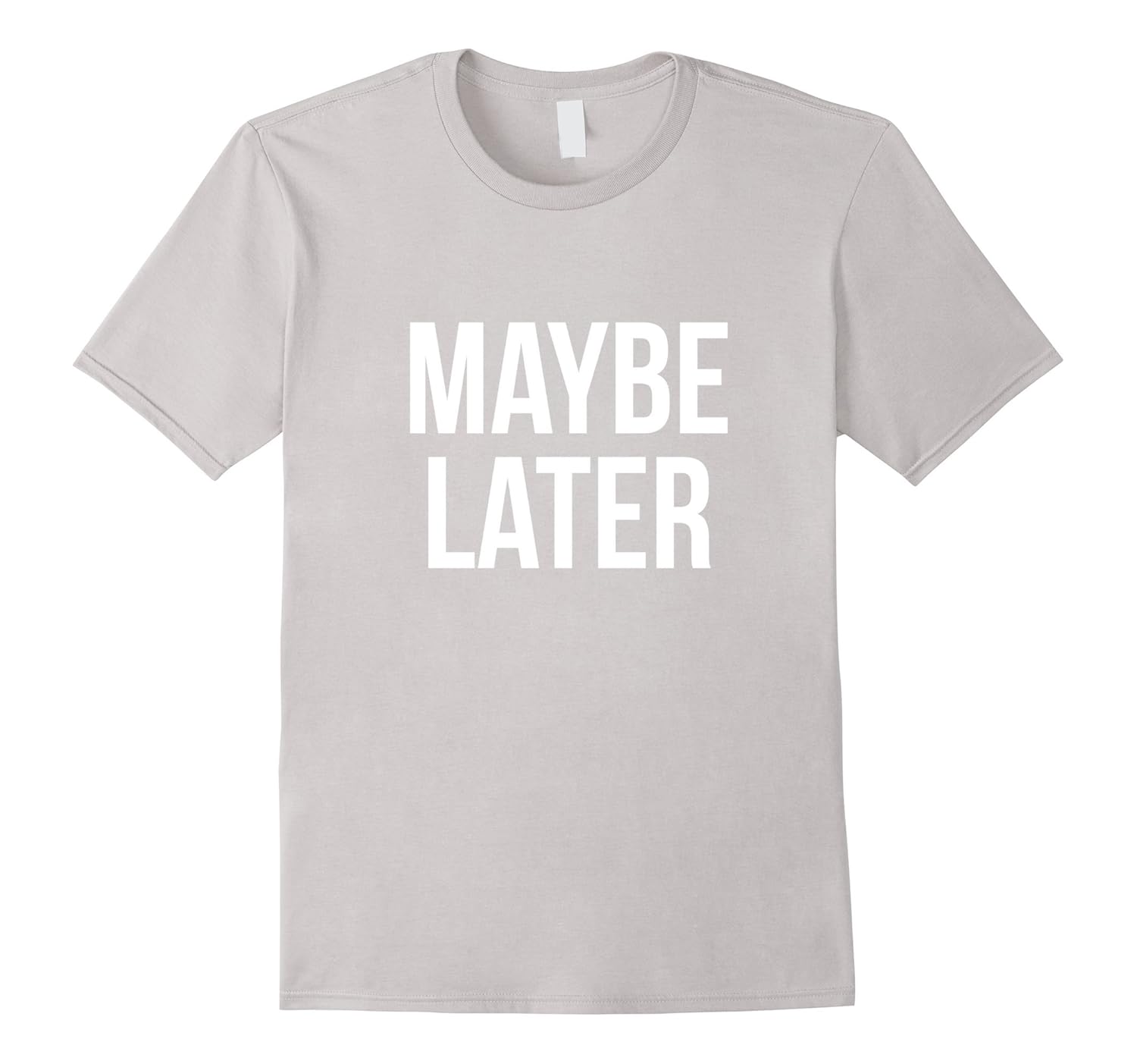 Maybe Later Funny Introvert T-Shirt-4LVS