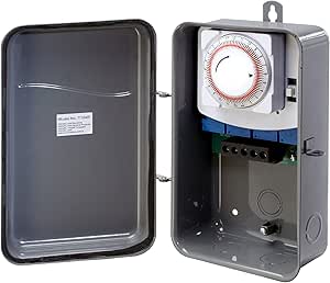 Westek TM104R 208 to 277 Volt DPST 40 AMP Hardwire Outdoor Heavy Duty ...