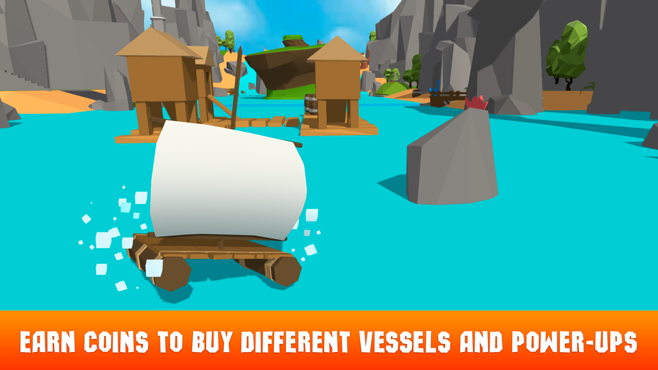 Pixel Faily Brakes: Boat Racing | Raft Survival Smashy Hit Challenge ...