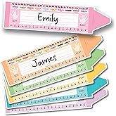 Amazon.com: Desk Name Tags for Classroom – 36 Student Name Plates for ...