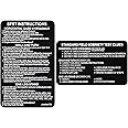 Amazon.com : JunehenTB SFST Thick Card Standardized Field Sobriety Test ...