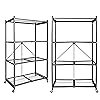 Origami R5 Foldable 4-Tier Garage Shelving Heavy Duty Shelving with ...
