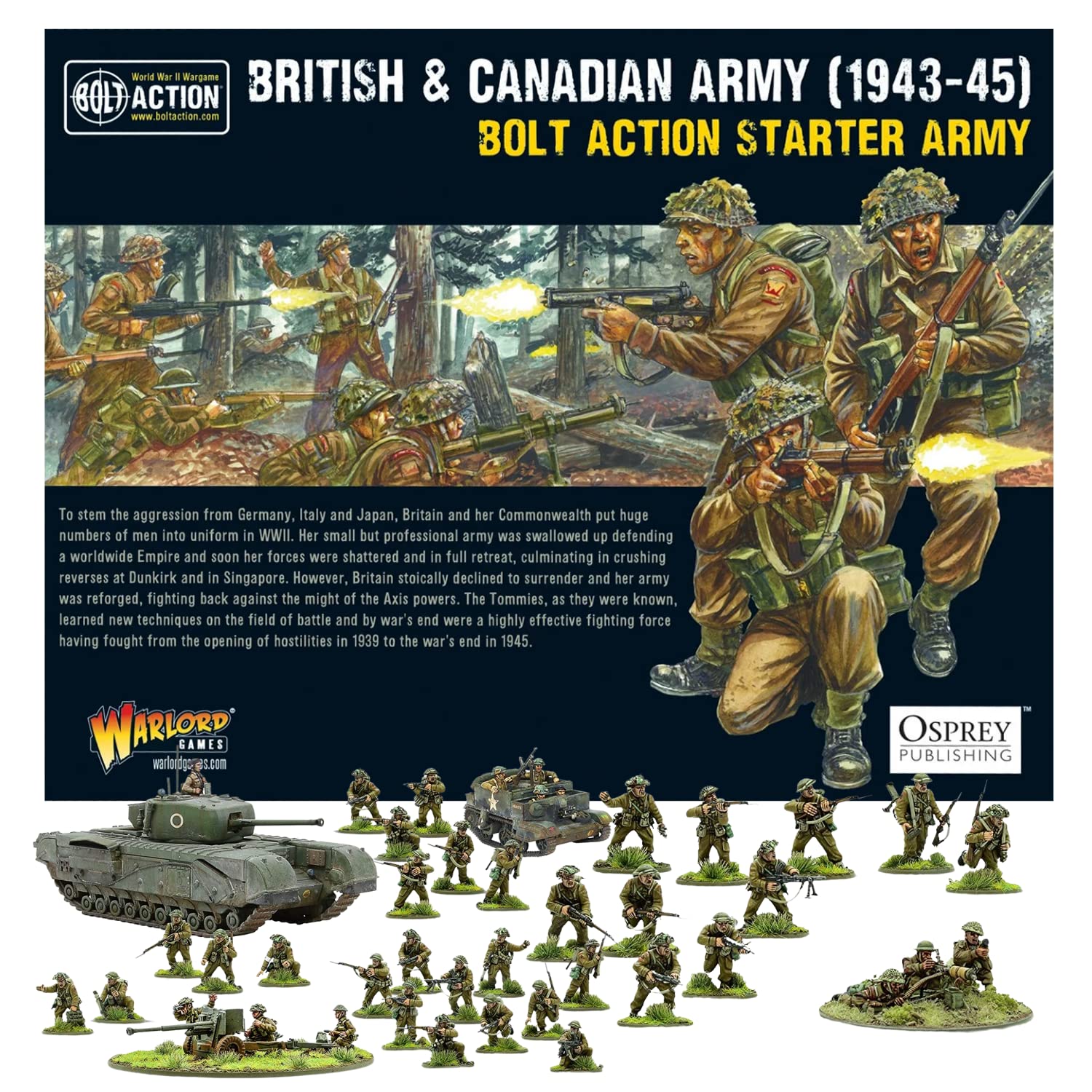 Mua Wargames Delivered Bolt Action Miniatures - British and Canadian ...