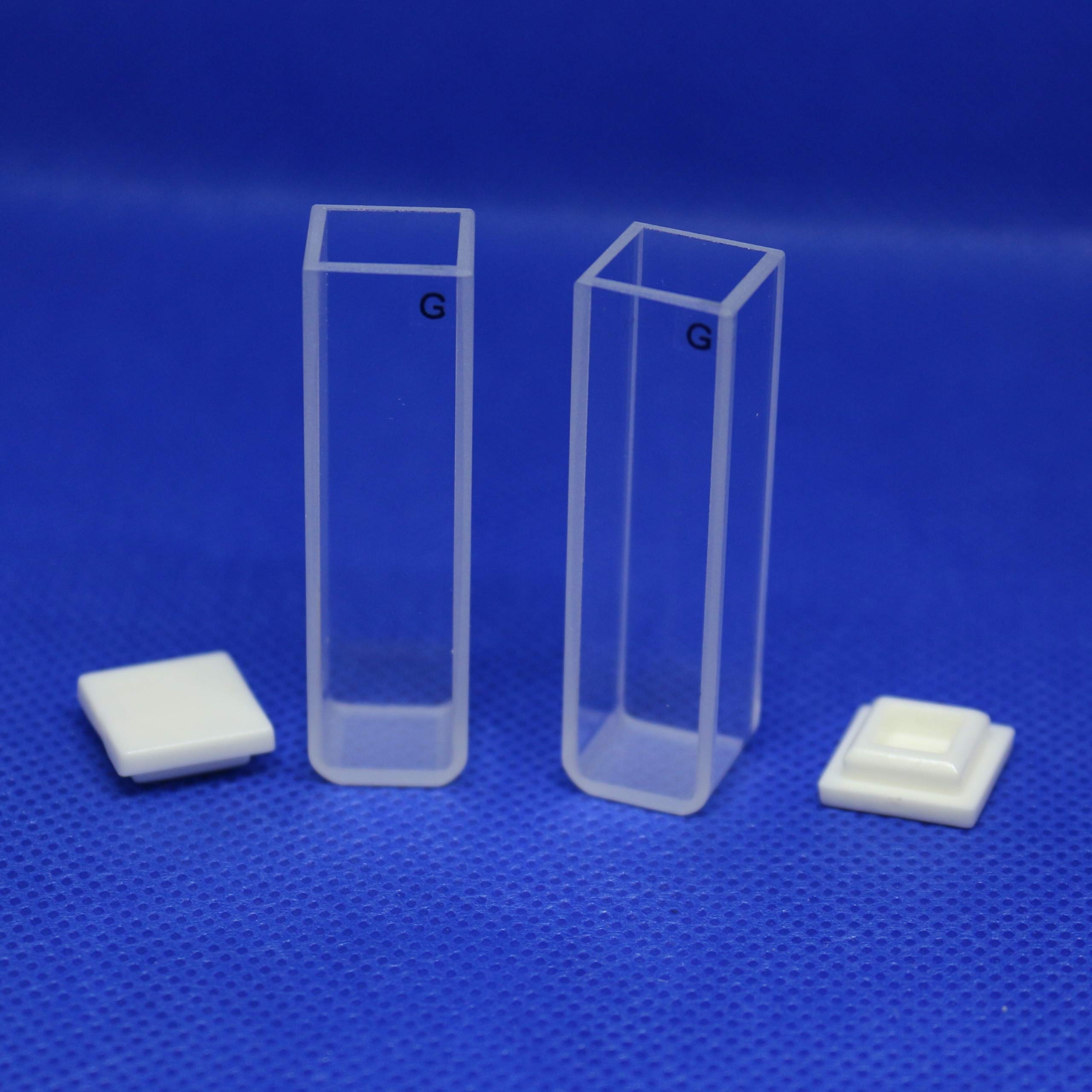 Mua Fluorescence Glass Cuvette (2pcs) Cell Spectrophotometer Cuvettes ...