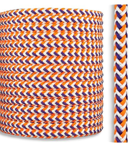 Double Braid Polyester Bull Rope 1/2 Inch Double Braid Polyester ...
