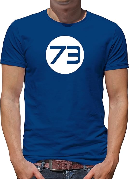 TShirt-People Sheldons Best Number 73 T-shirt pour homme: Amazon.fr ...