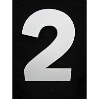 Amazon.com: Large Foam Numbers - 24" Inch - 2 Feet Tall (Number - 2 ...