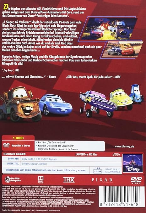 Cars 2006 Dvd Menu Walkthrough Youtube