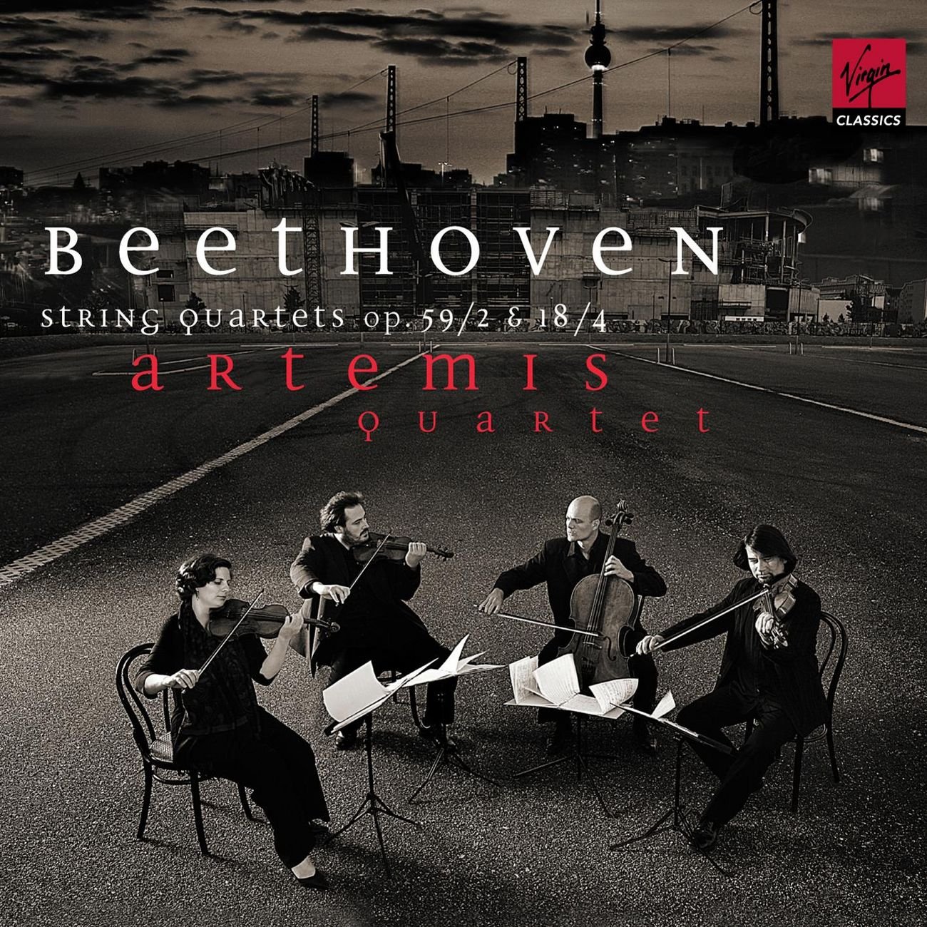 Artemis Quartet - Beethoven: String Quartets Opp. 59/2 & 18/4 - Amazon.com Music