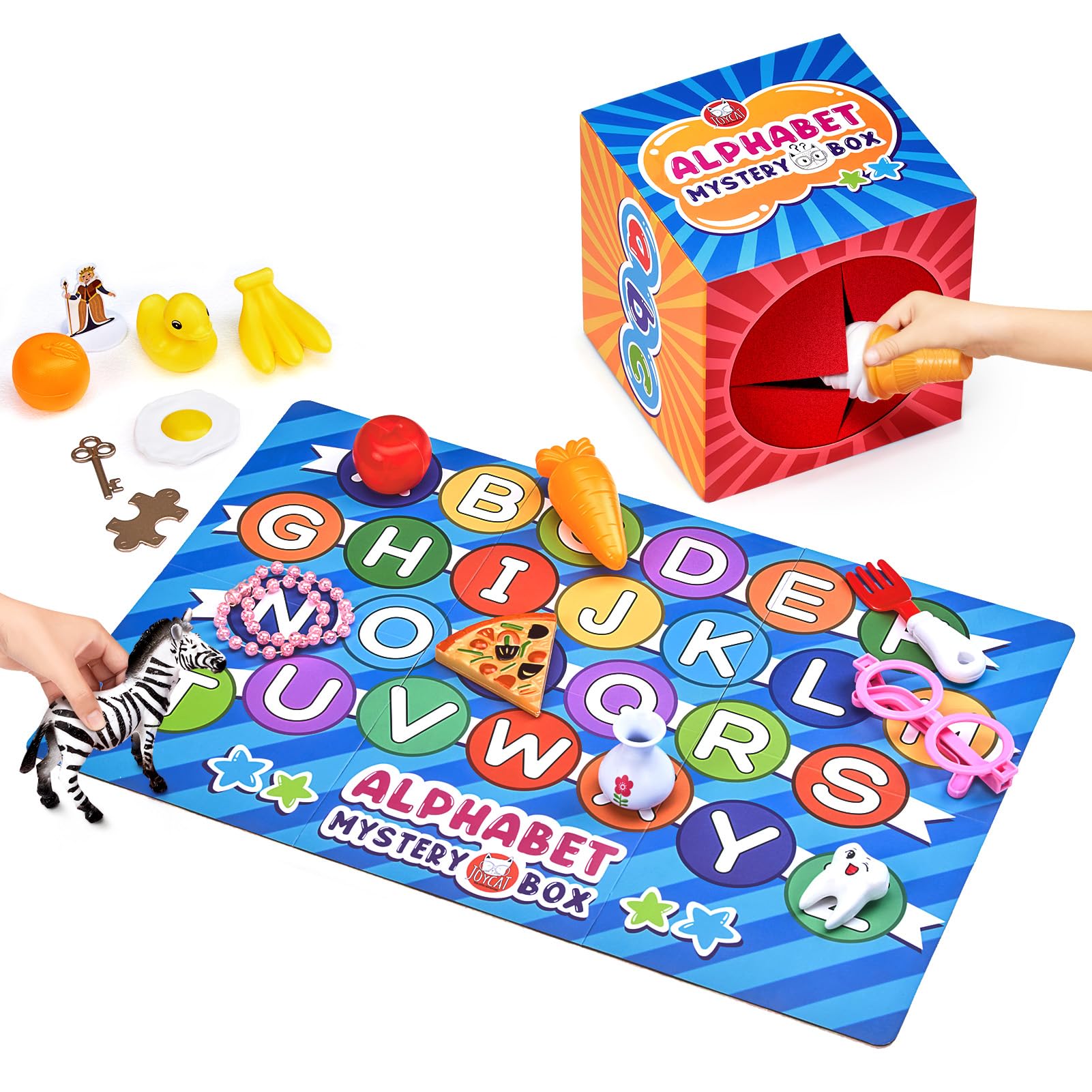 Mua Mystery Alphabet Box for Kids 26 PCS Letters Sorting Matching Game ...