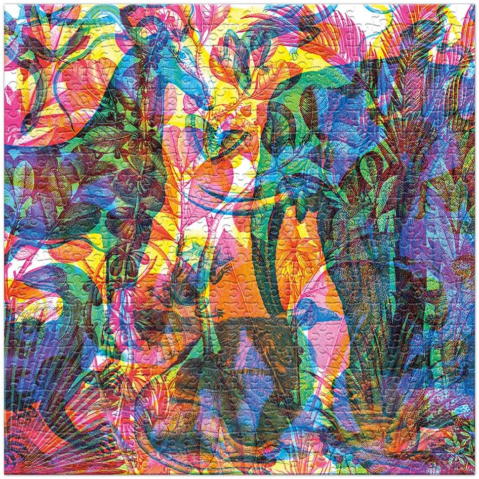 Ginger Fox Colour Filtered Jungle By Carnovsky 500 Piece 3 Pictures In ...