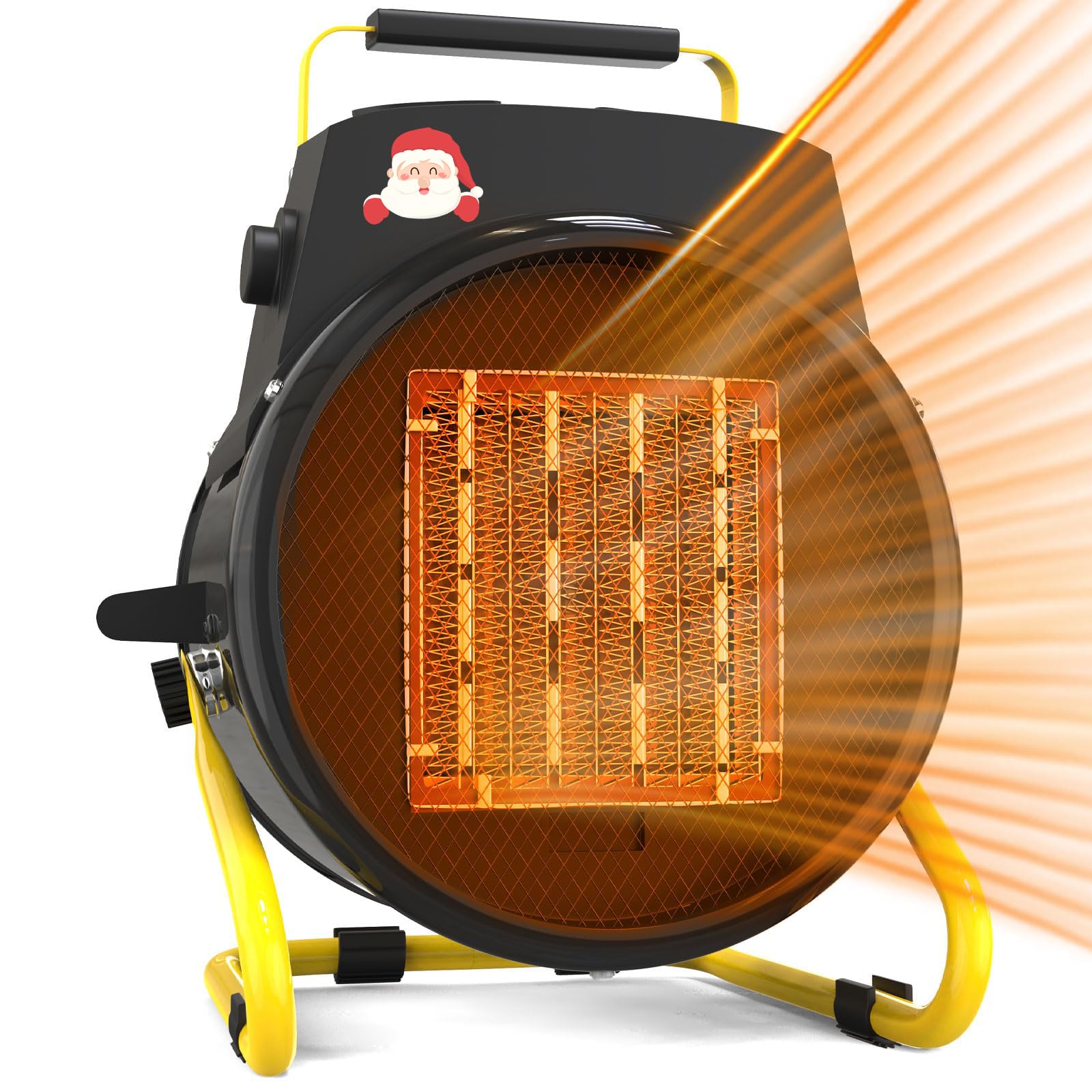 Outdoor Heaters for Patio, 1500W Portable Electric Garage Heater with ...