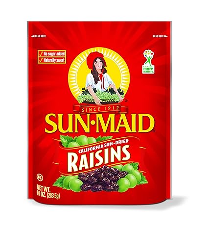 Amazon.com: Sun Maid Raisins Pouch - Natural California - 10 oz