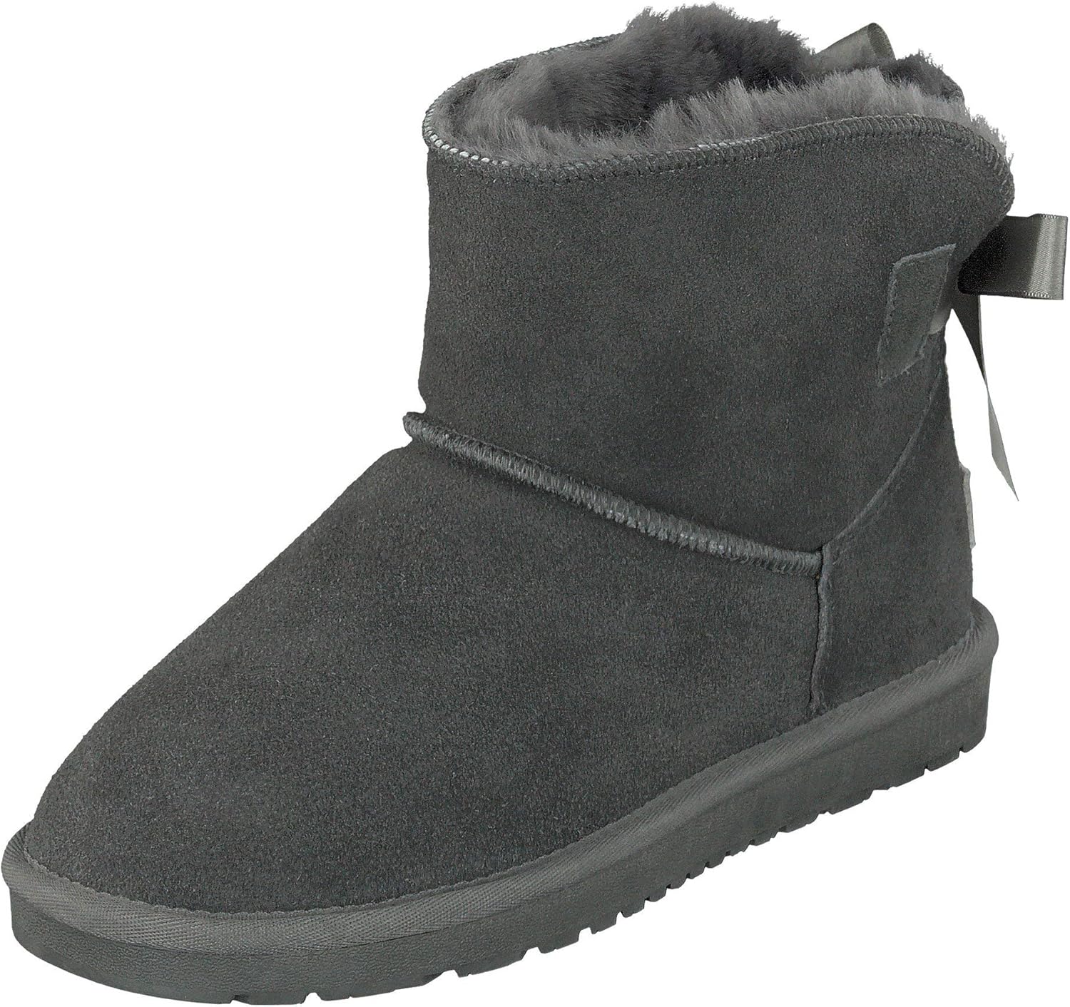 BOnova Women's Boots Grey Size: 4 UK: Amazon.co.uk: Shoes & Bags