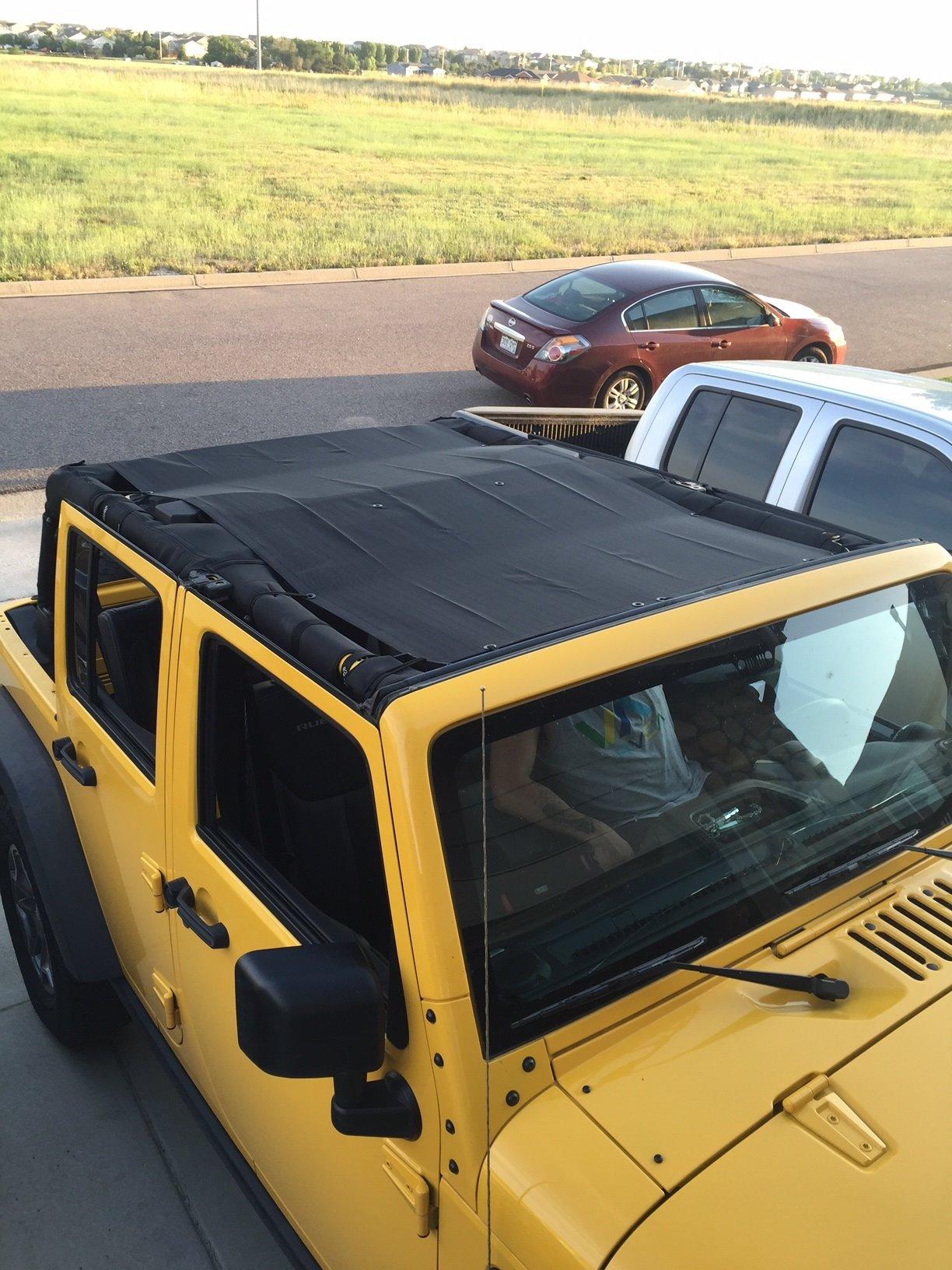 $11/mo - Finance Alien Sunshade Jeep Wrangler JK (2007-2018) – Full ...