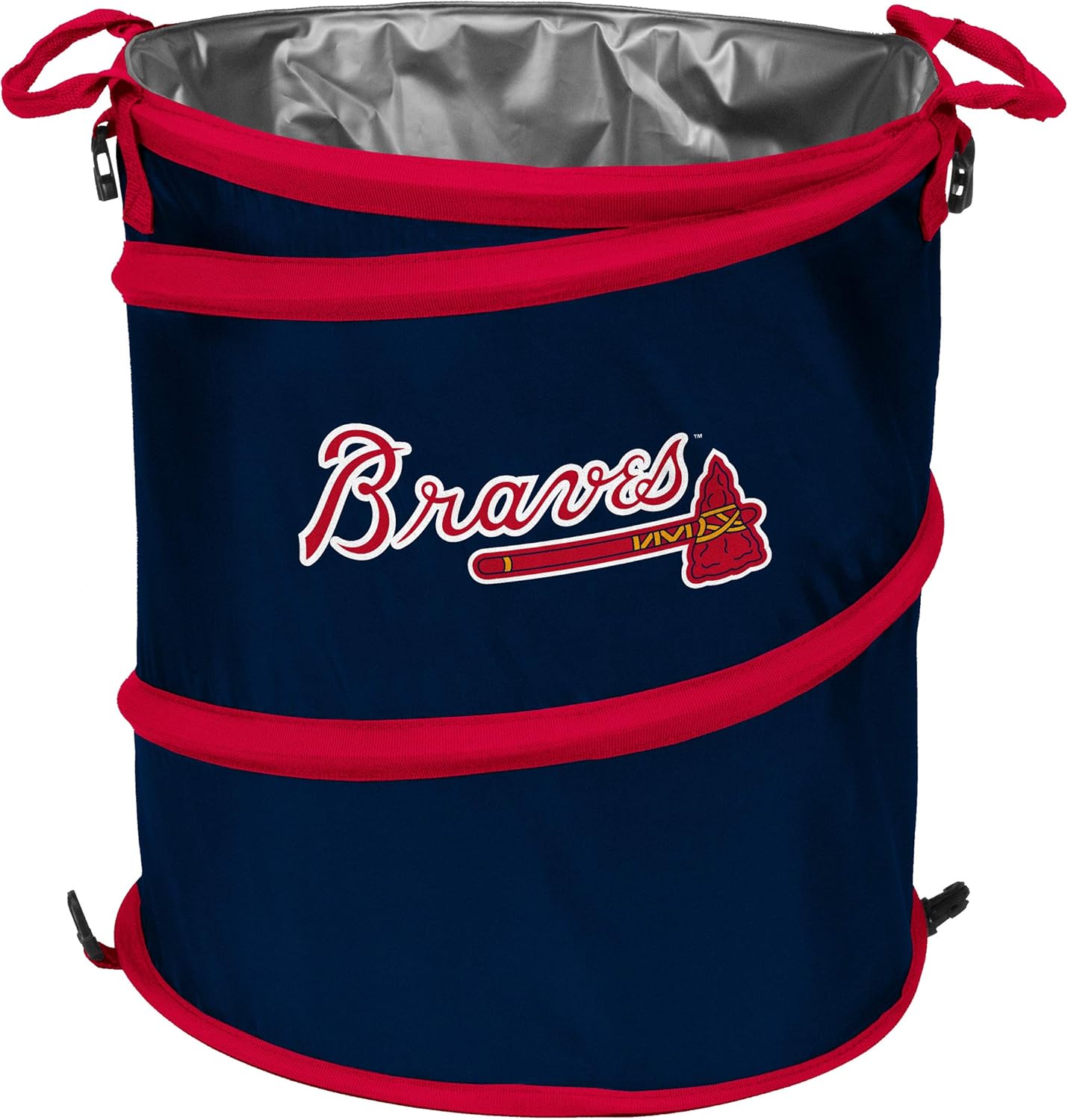 Amazon.com: Logo Brands MLB Atlanta Braves Collapsible 3-in-1 Sporting ...