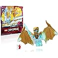 Amazon.com: LEGO NINJAGO Crystalized Minifigure - Zane (Golden Dragon ...