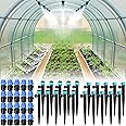 Amazon.com : Glooglitter 40 Pcs Fast Connect Drip Irrigation Emitters ...
