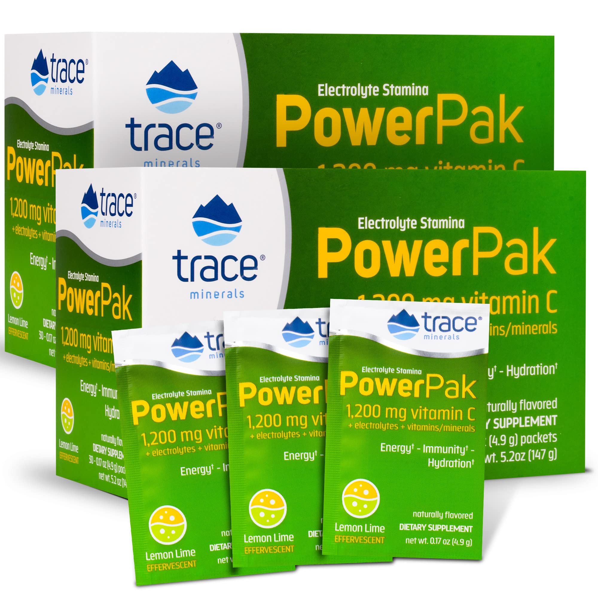 Mua Trace Minerals Research Electrolyte Stamina Power Pak, Lemon Lime ...