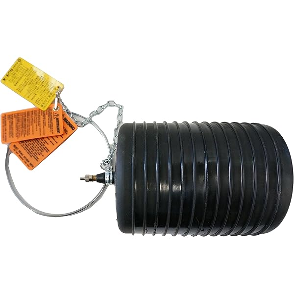 Pipe Plug, Inflatable, Plumbers Test Style, 10 Dia, 54% OFF