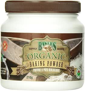 Baker's Organic Baking Powder, 210gm: Amazon.ca: Grocery